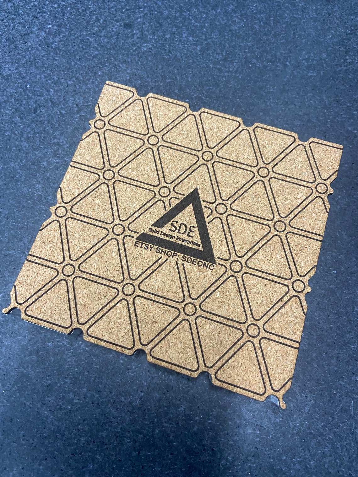 Aerospace Isogrid Aluminum Coaster - Etsy