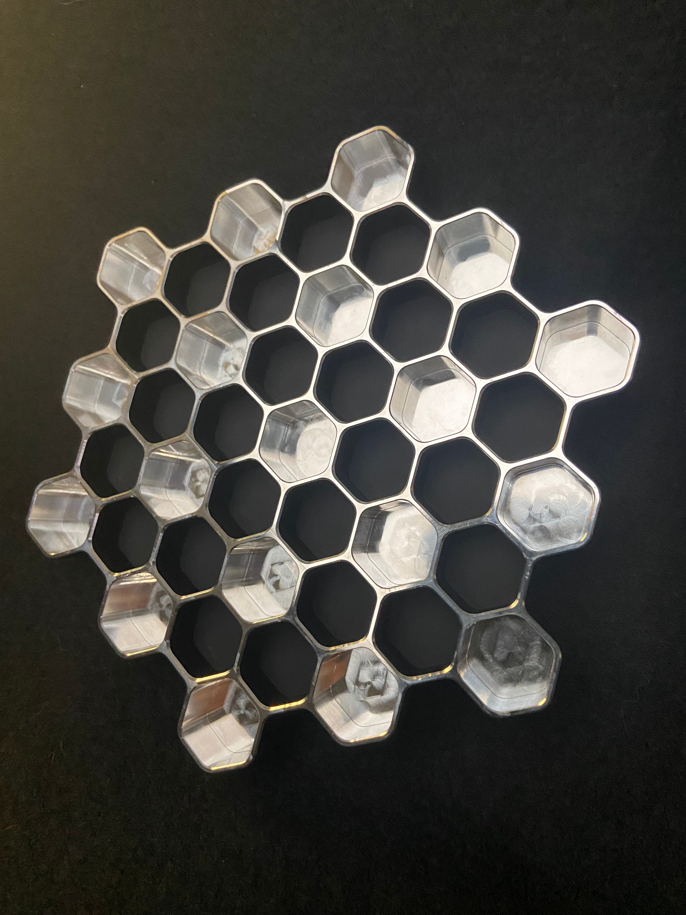 Aerospace Honeycomb Aluminum Coaster - Etsy