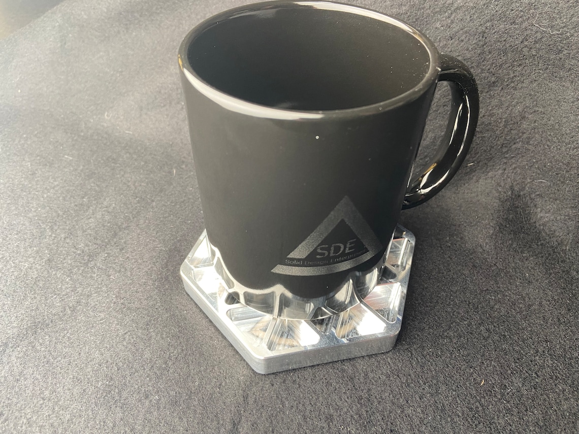 Aerospace Iso Grid Coaster - Etsy