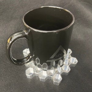 Aerospace Honeycomb Aluminum Coaster - Etsy