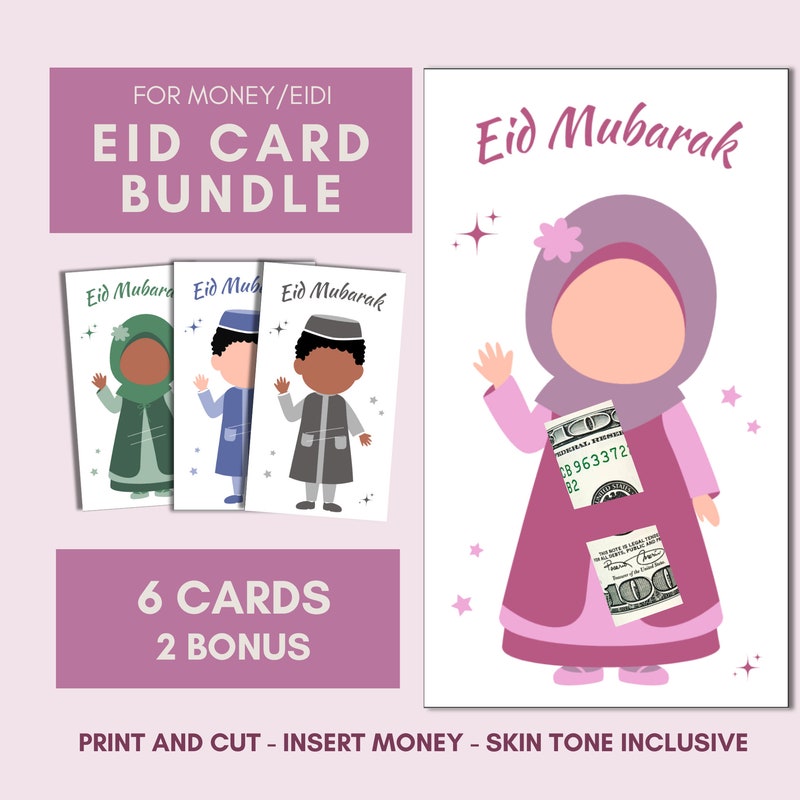 Printable Card Eid - Etsy