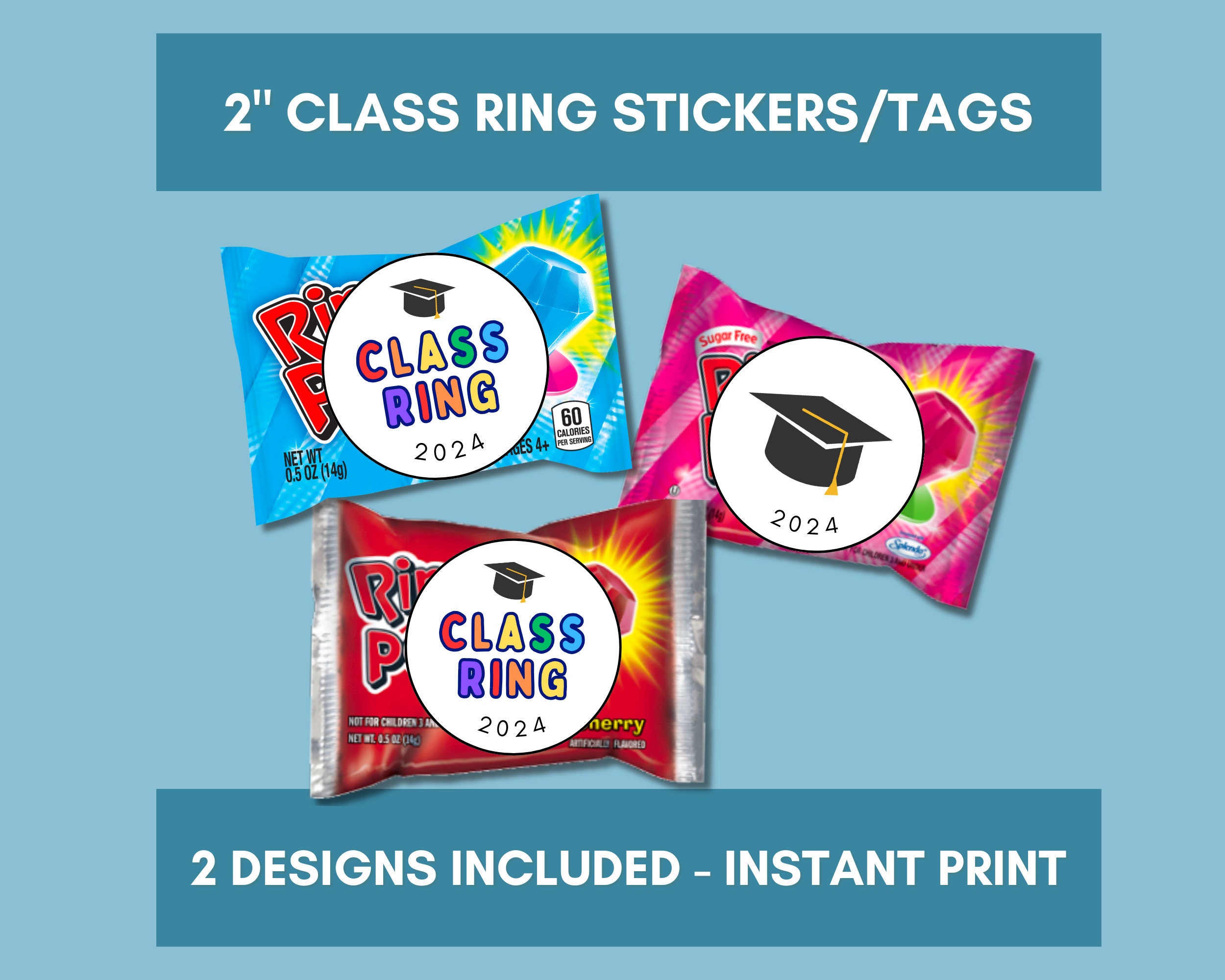 Ring Of Kindergarten Template Ring Pop Printables | TPT