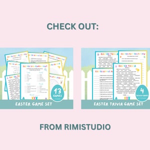 Easter Trivia Game for Kids Printable Easter Story, Sunday School Game ...