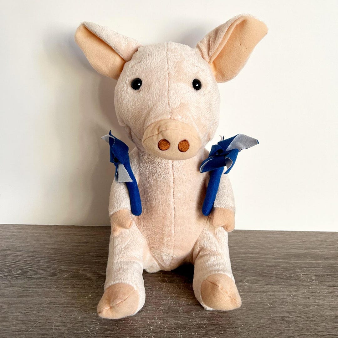 Geico Insurance Maxwell Pig Rare Plush Stuffed Animal Pinwheels Weeee ...