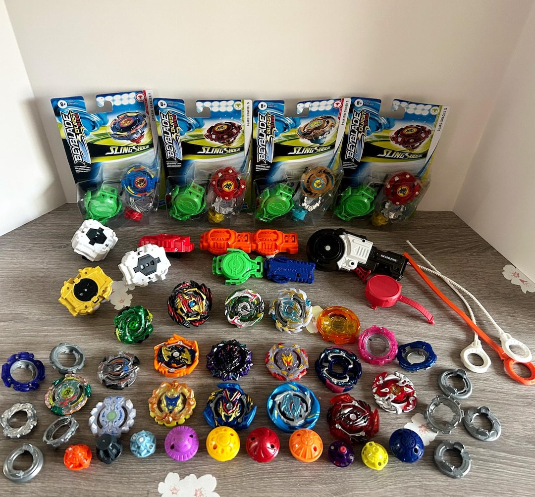 Beyblade Metal Battle Top Hasbro TOMY Mixed Lot Parts, Pieces and ...