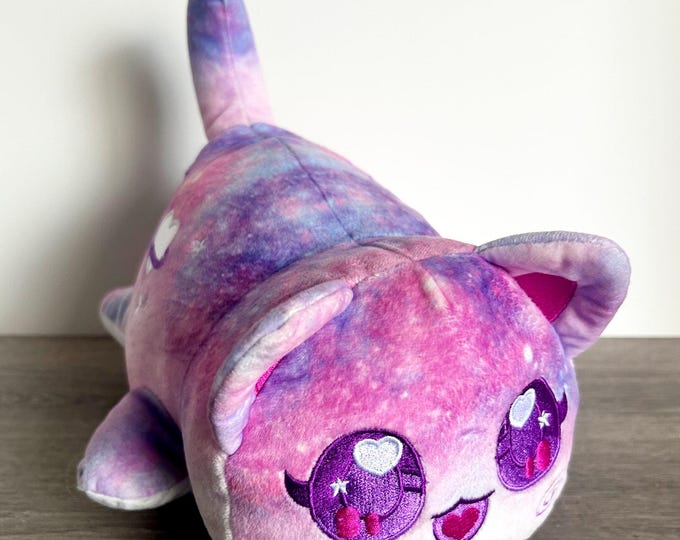 Aphmau Meemeows Litter 4 Celestial Galaxy Cat Plush Stuffed Animal 11 ...