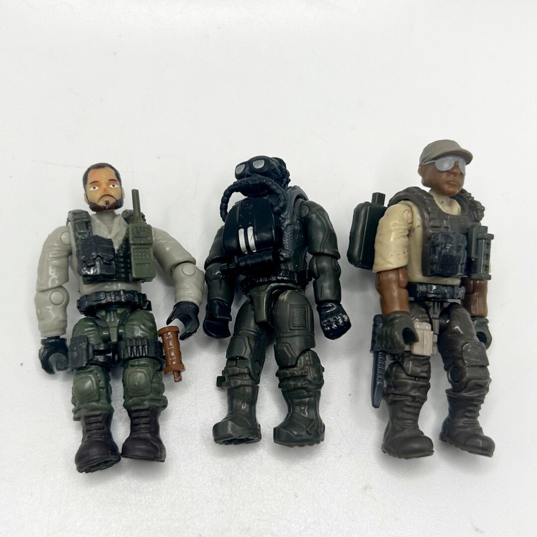 Mega Bloks Call of Duty Soldiers Mini-figures Set of 3 - Etsy