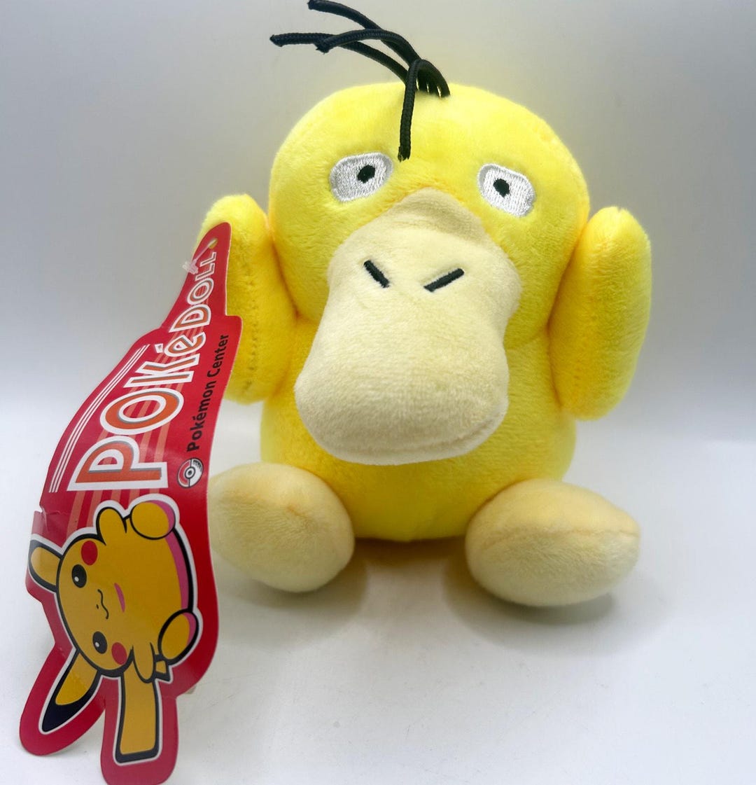 Official Pokemon Center Poké Doll Psyduck Mini Plush Nintendo Japan NWT ...