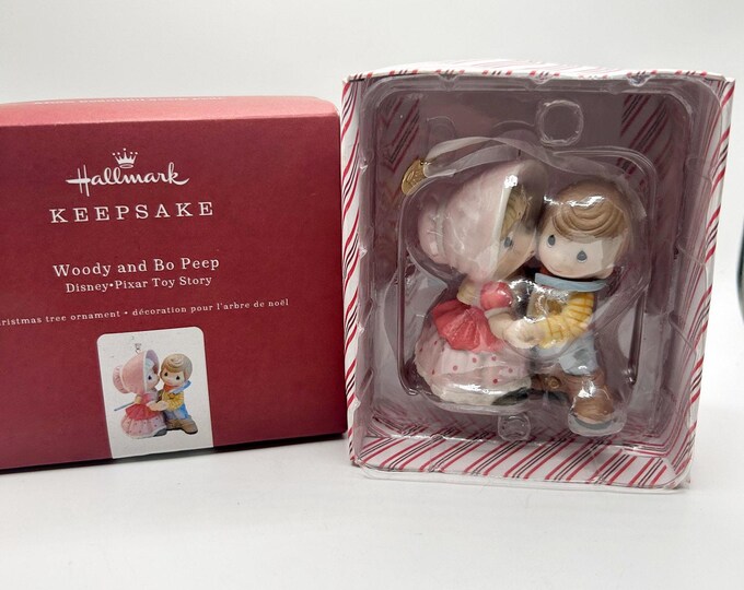 2019 Toy Story Woody & Bo Peep Hallmark Keepsake Ornament Precious ...