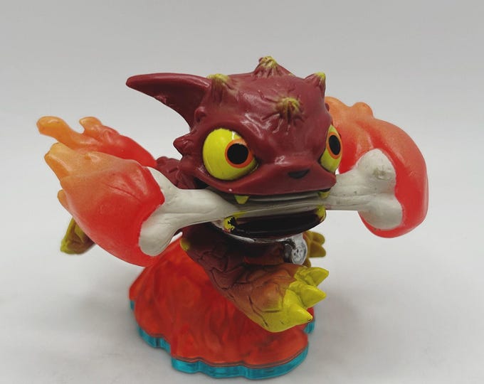 Skylanders Swap Force Fire Bone Hot Dog Figure Character EUC - Etsy