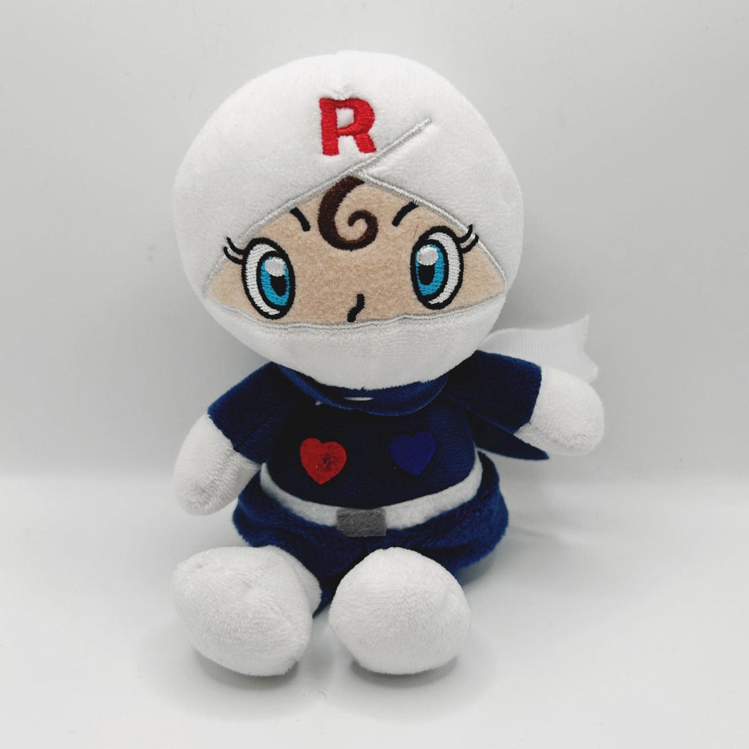 SEGA TOYS Anpanman Pre-chii Beans S Plus Roll Panna Plush Doll 2013 EUC ...