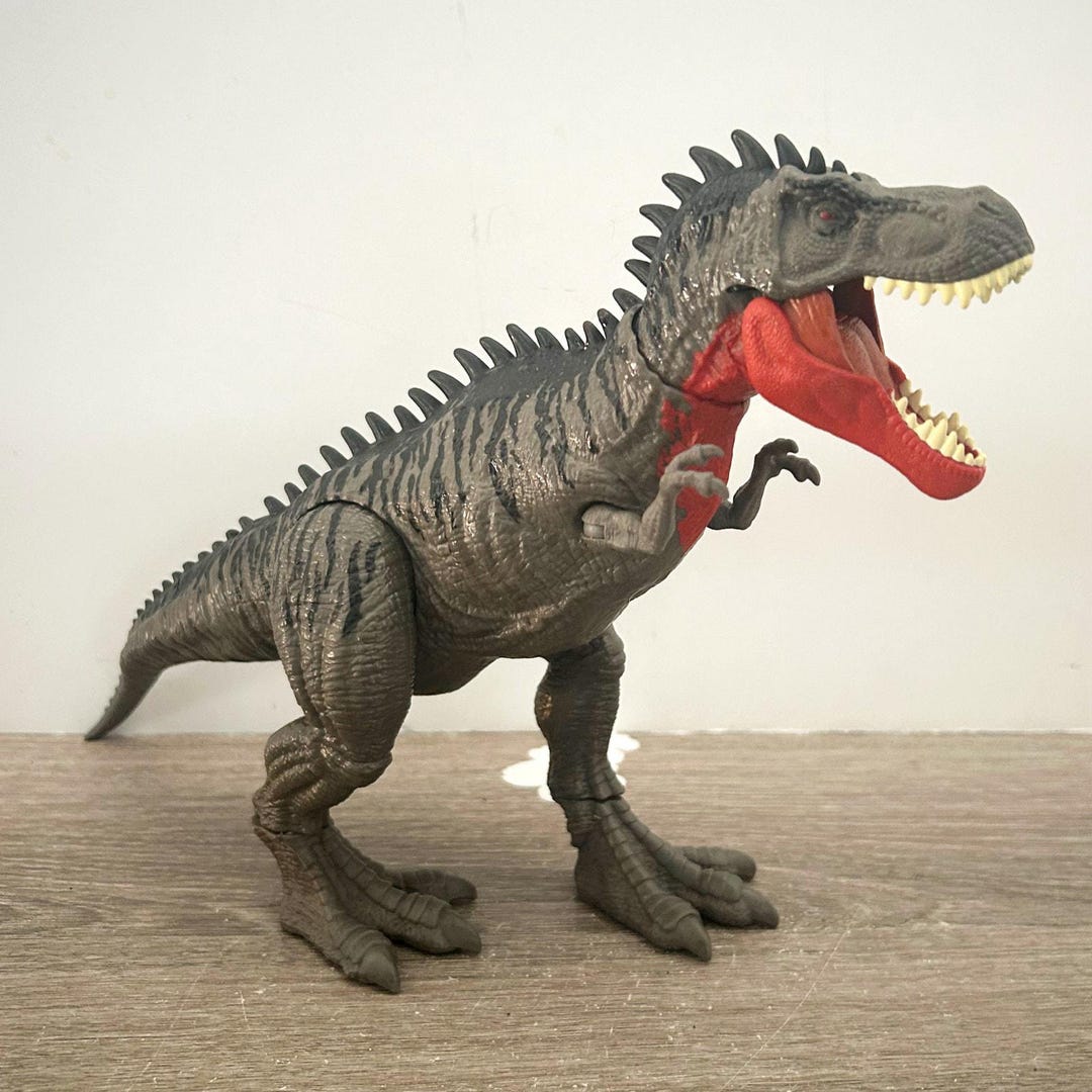 Jurassic World Tarbosaurus Primal Attack Massive Biters Dinosaur Mattel ...