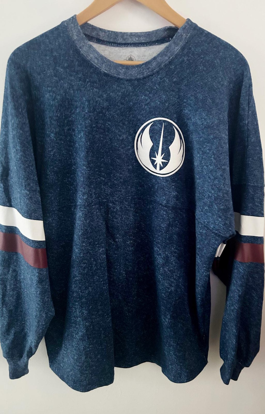 Disney Star Wars Spirit Jersey Skywalker Academy Long Sleeve Shirt Size ...