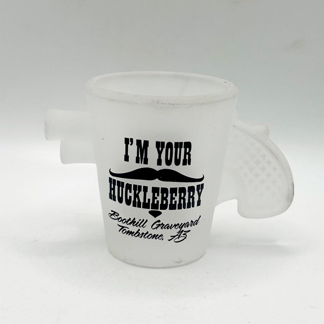TOMBSTONE Doc Holiday “i’m Your Huckleberry” Frosted Gun Pistol Shot ...