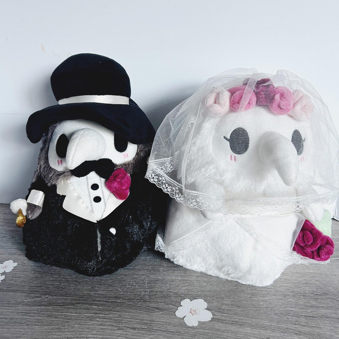 Squishable - Wedding Plague Doctor and Nurse Duo 10 Inch Plush Set - Etsy