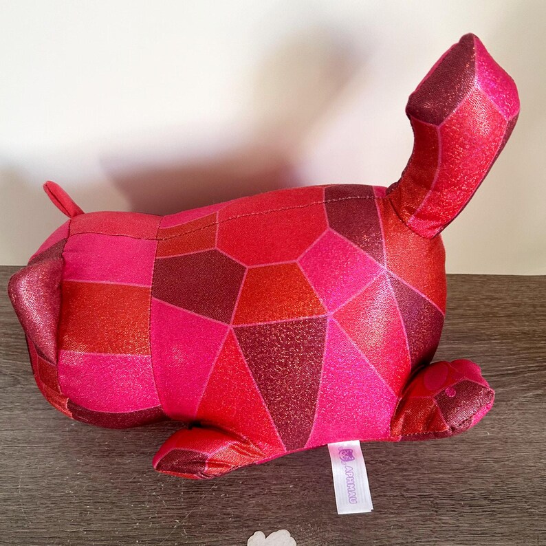 Aphmau Meemeows 11” Celestial Red Ruby Cat Plush Stuffed Toy Litter 4 ...