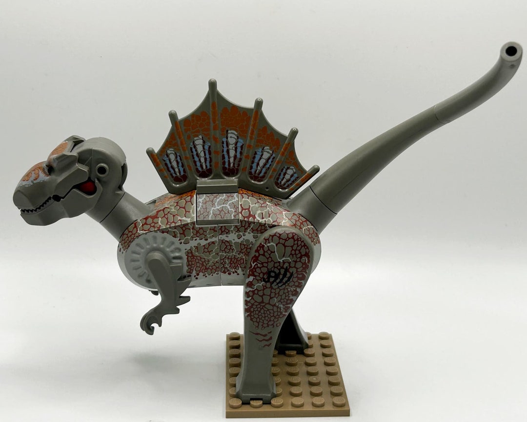 Lego Spinosaurus T-rex Dinosaur Figure From Set 1371 Jurassic Park III ...