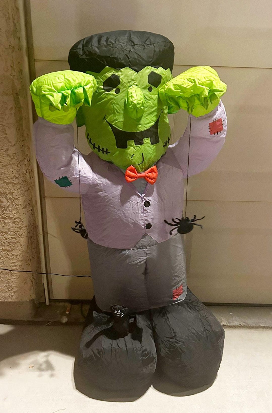 Vintage HALLOWEEN MONSTER FRANKENSTEIN 4' Airblown Inflatable Gemmy - Etsy