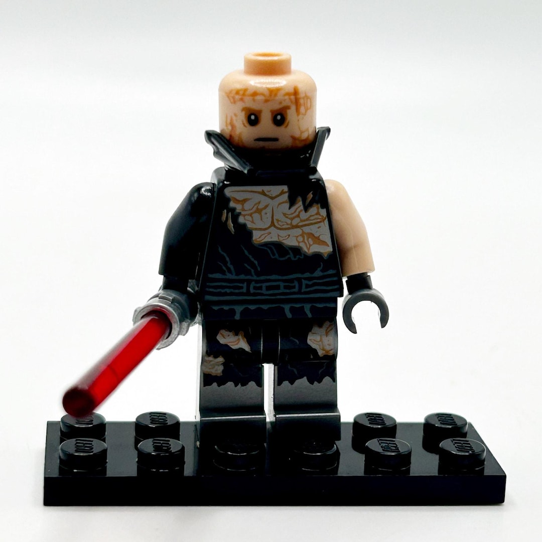LEGO Anakin Skywalker Burnt Burned Battle Damage Transformation STAR ...