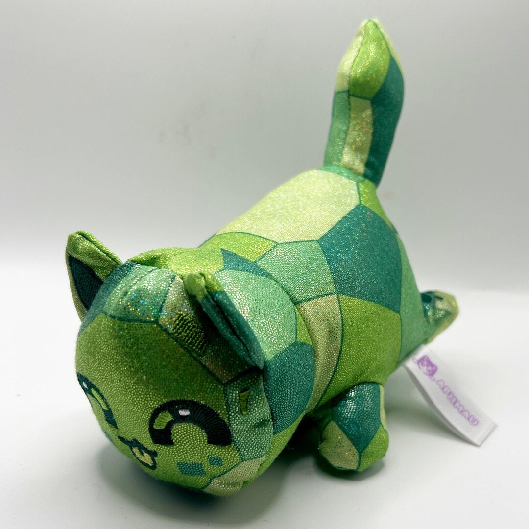 Aphmau Meemeows Litter 4 Celestial Mystery Emerald Cat 6 Inch Plush New ...