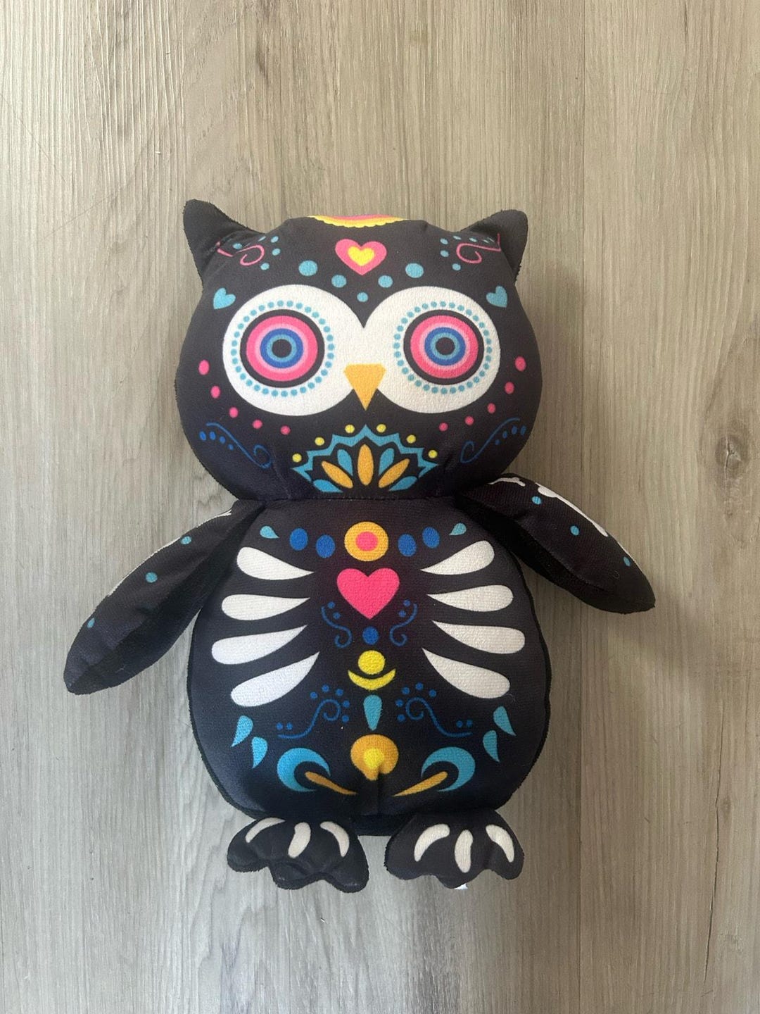 Rare Owl Dead of the Dead Sugar Skull Halloween Stuffed Animal Plush - Etsy