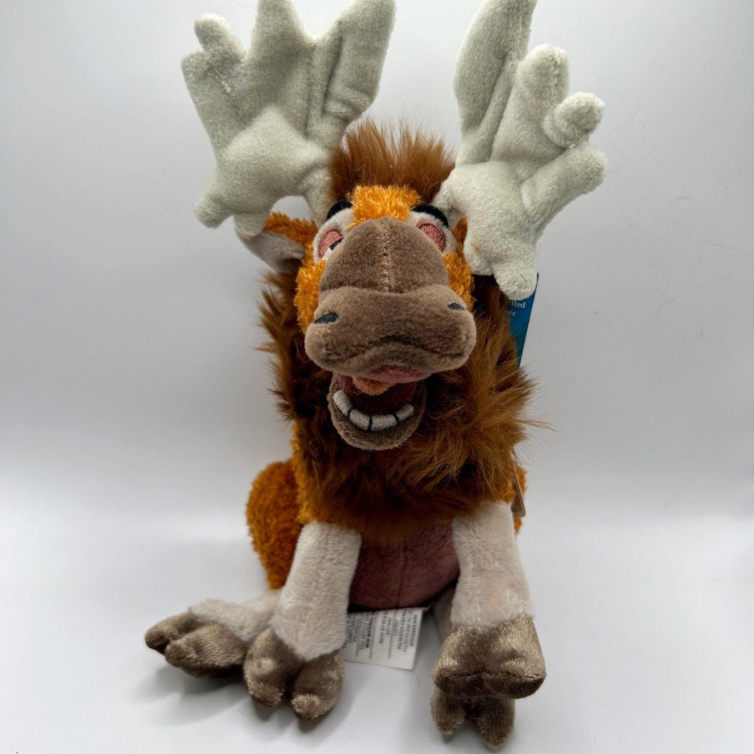 Disney Brother Bear TUKE MOOSE 8 Plush Stuffed Animal NWT - Etsy