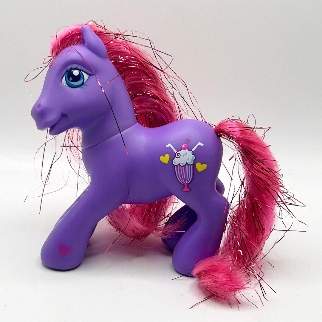 Vintage 2004 My Little Pony Butterfly Island Shimmer Pony Fizzy Pop - Etsy