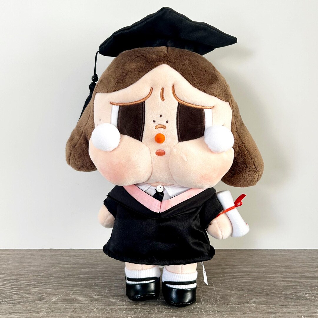 POP MART CRYBABY Sunset Concert Series Plush Doll Graduation 30cm Japan ...