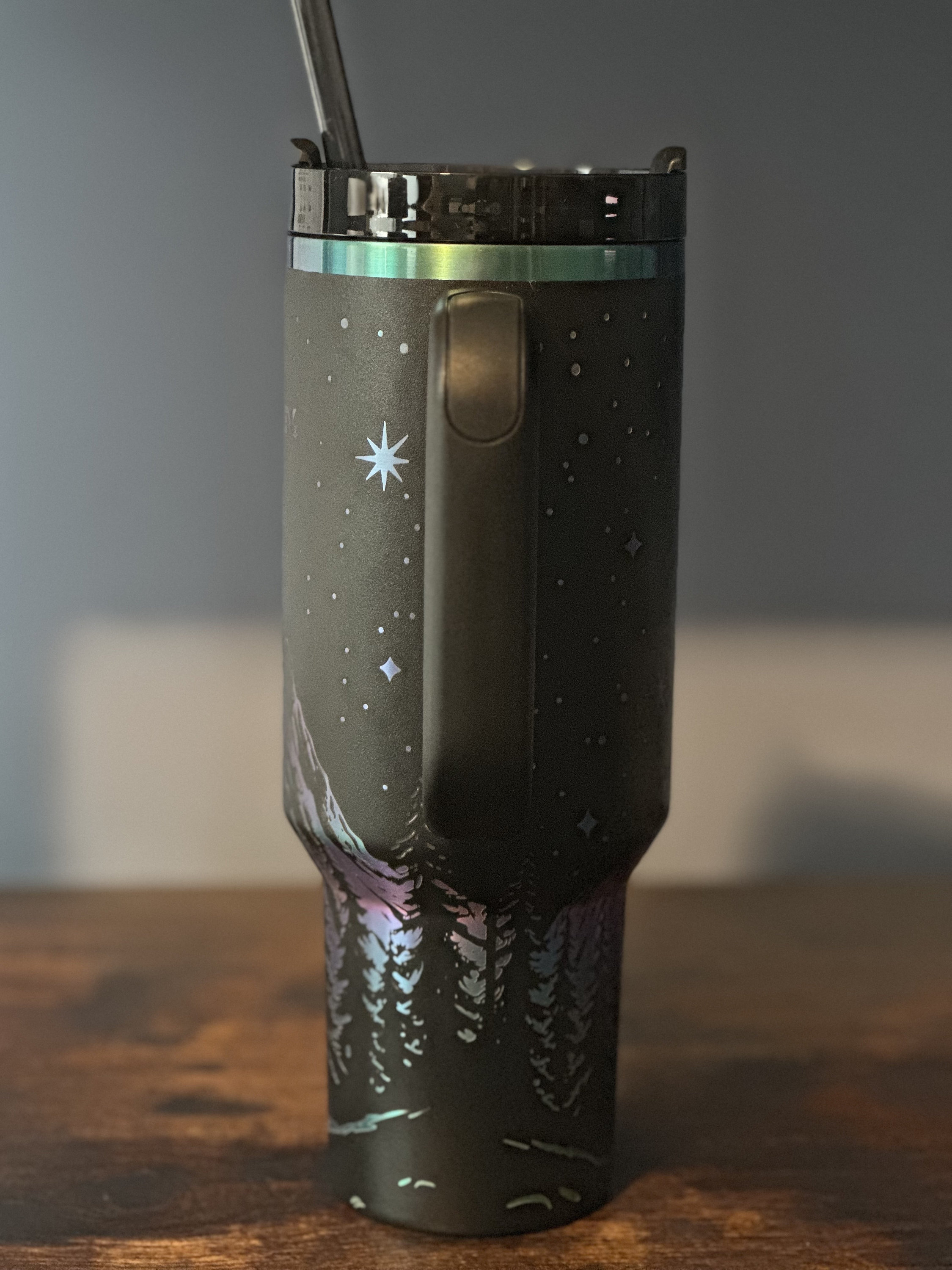 Stanley Brand 40 Ounce Mountain Backdrop Full Wrap Laser Engraved ...