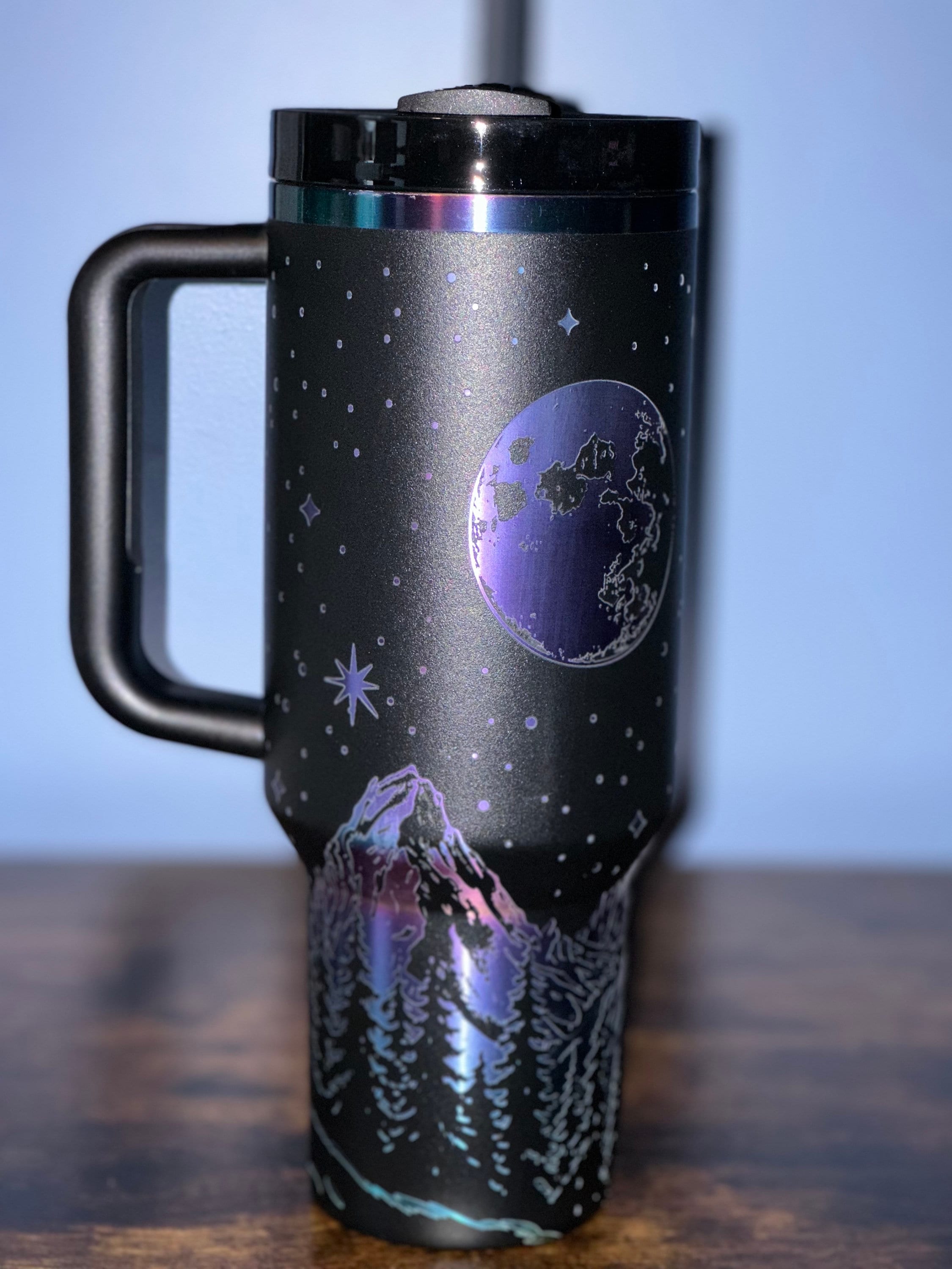 Stanley Brand 40 Ounce Mountain Backdrop Full Wrap Laser Engraved ...