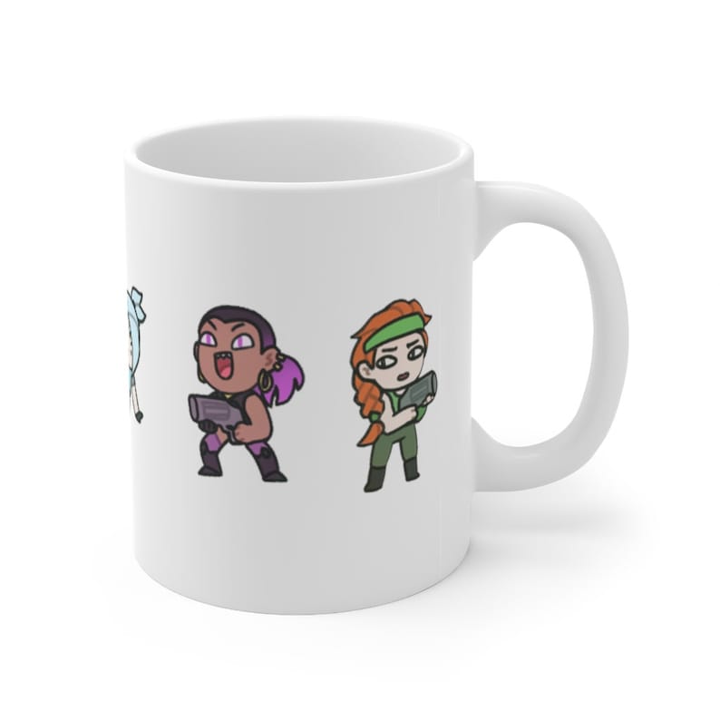 Valorant Mug, Killjoy Mug, Sage Mug, Jett Mug, Reyna Mug, Skye Mug ...