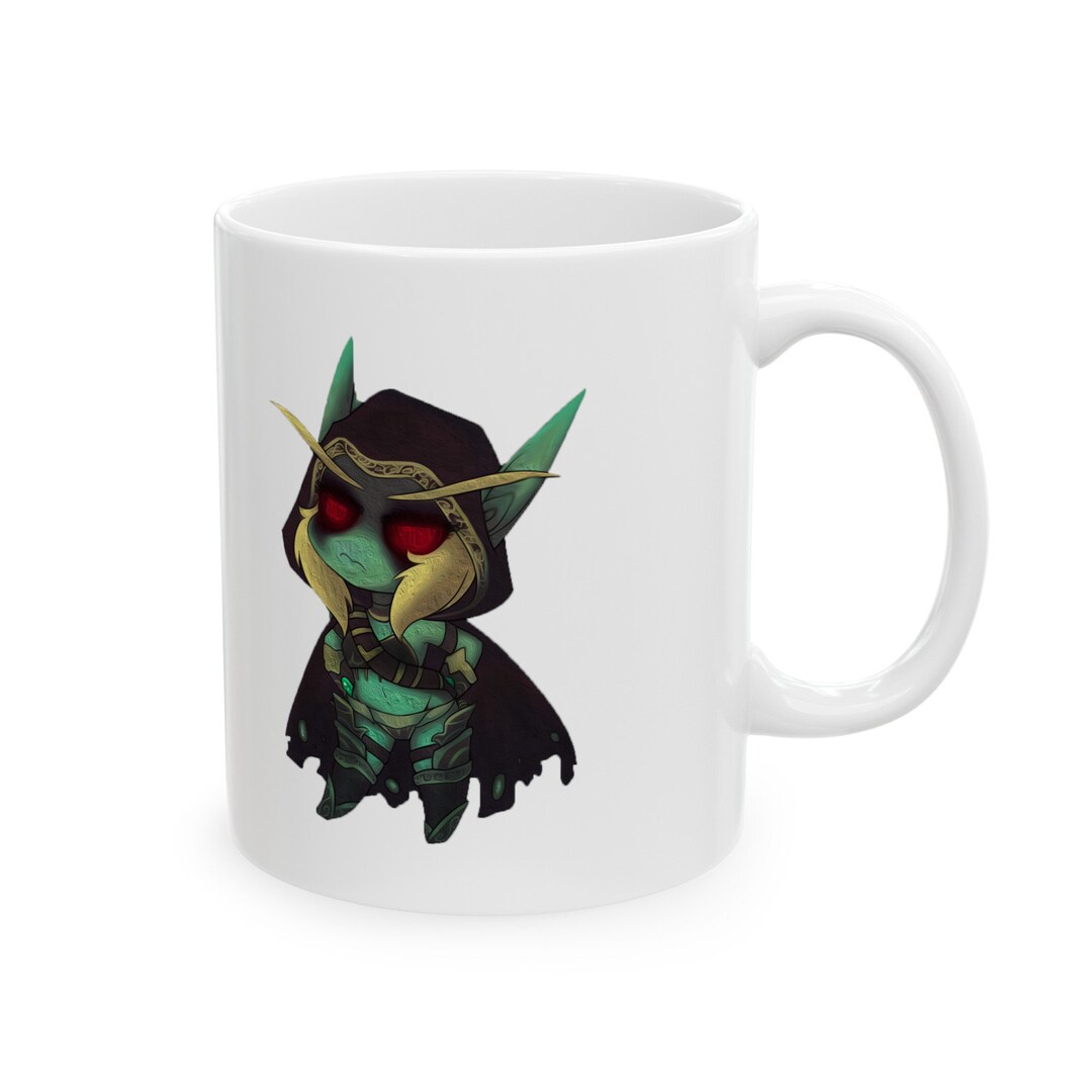 Sylvanas Windrunner Mug, Cute Sylvanas Windrunner Mug, Cute Mug, World ...