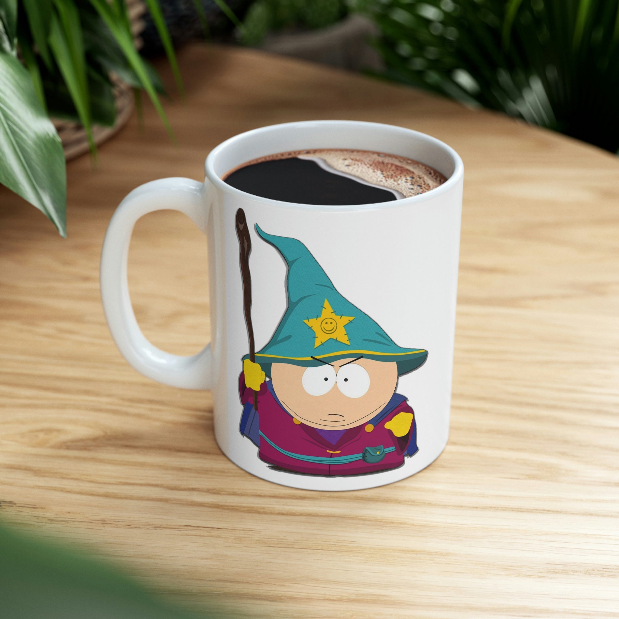 South Park Mug Eric Cartman Mug Wizard Cartman Mug Funny - Etsy