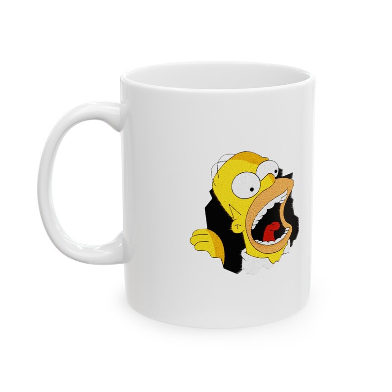 The Simpsons Mug, Simpsons Mug, Funny Mug, A Unique Gift for Simpsons ...