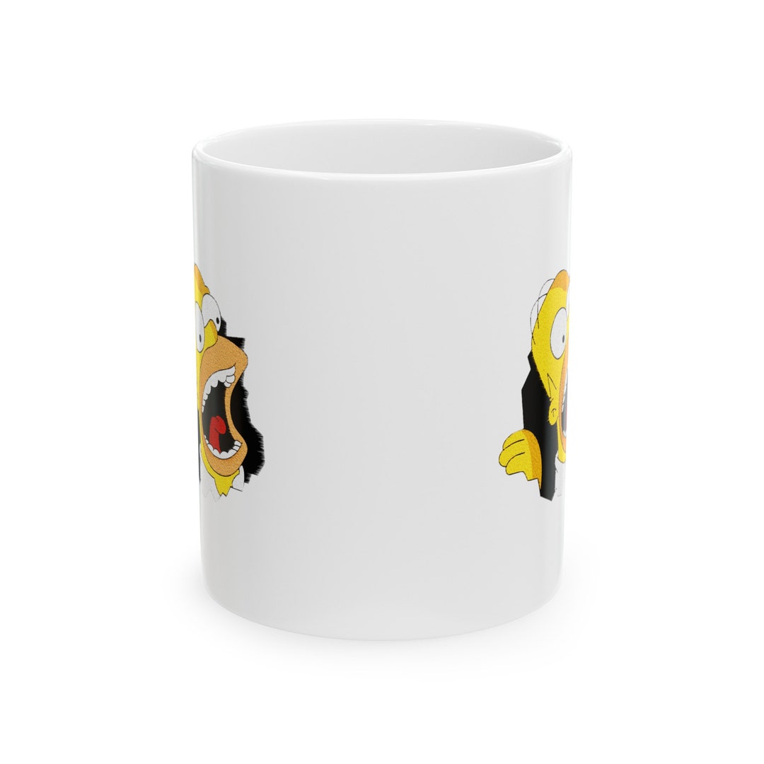 The Simpsons Mug, Simpsons Mug, Funny Mug, A Unique Gift for Simpsons ...