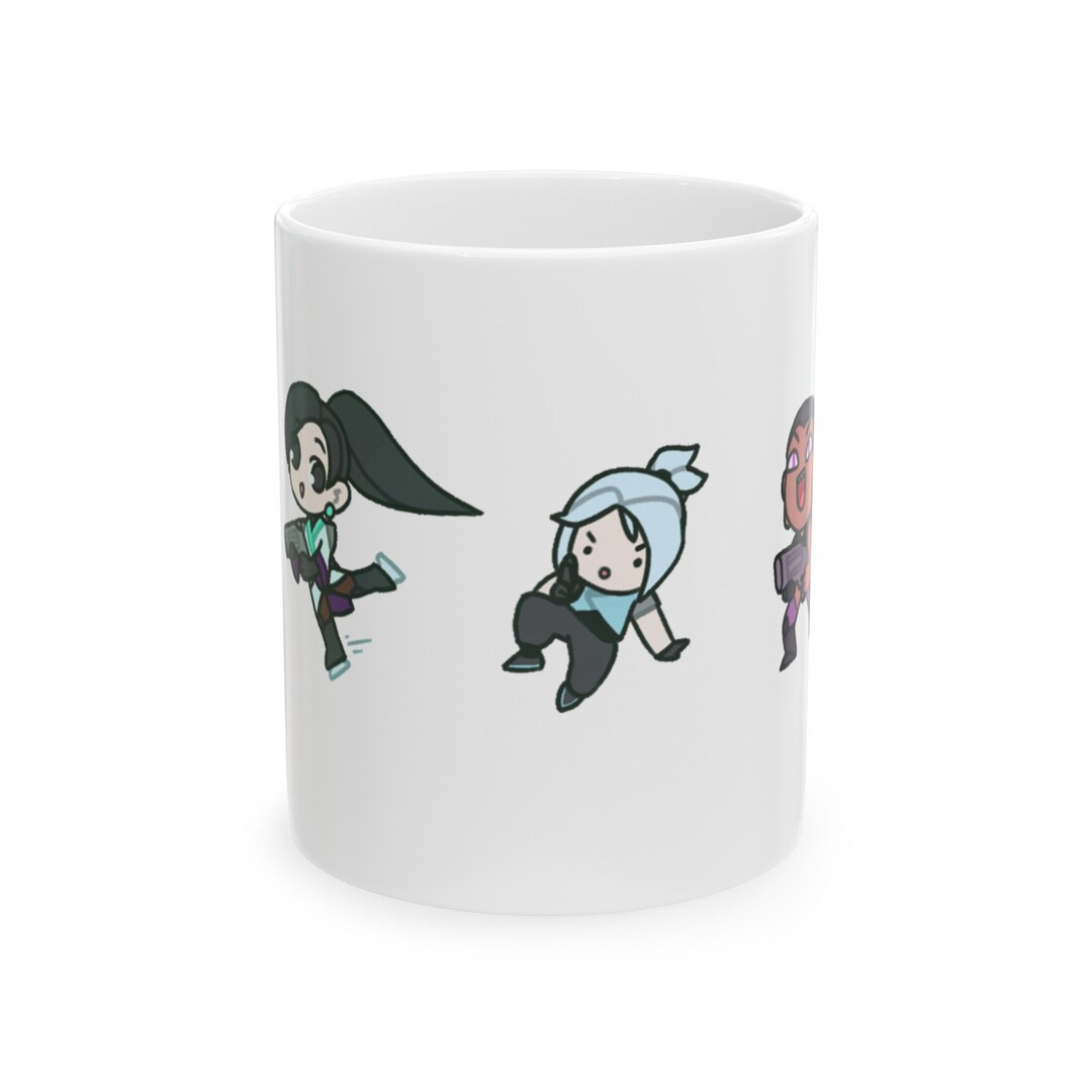 Valorant Mug, Killjoy Mug, Sage Mug, Jett Mug, Reyna Mug, Skye Mug ...