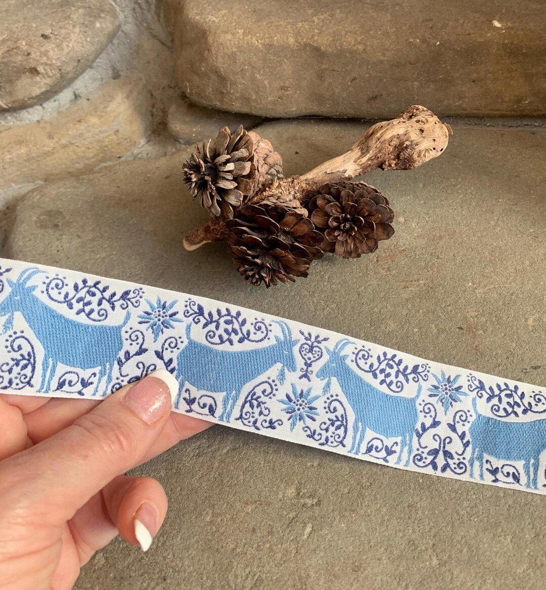 Scandinavian Choker; Heidrun Valhalla Goat Ribbon Choker; Adjustable ...