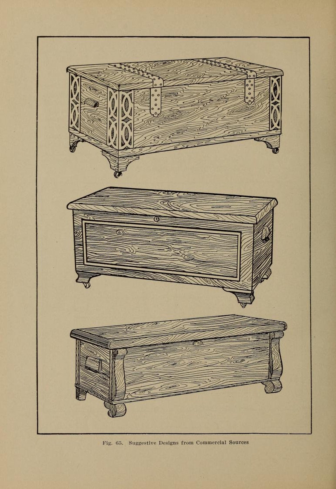Vintage Cedar Chest Plans: How to Make Cedar Chests PDF FILE, 21 ...