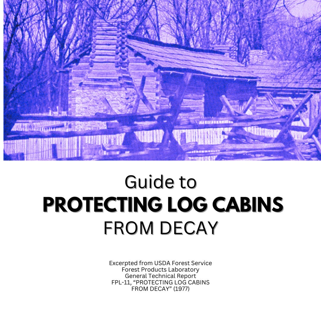 Guide to Protecting Log Cabins From Decay - Downloadable PDF (12pp ...