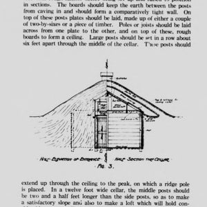 Vintage Root Cellar Plans, PDF Downloadable for I-phone, Tablet, or PC ...