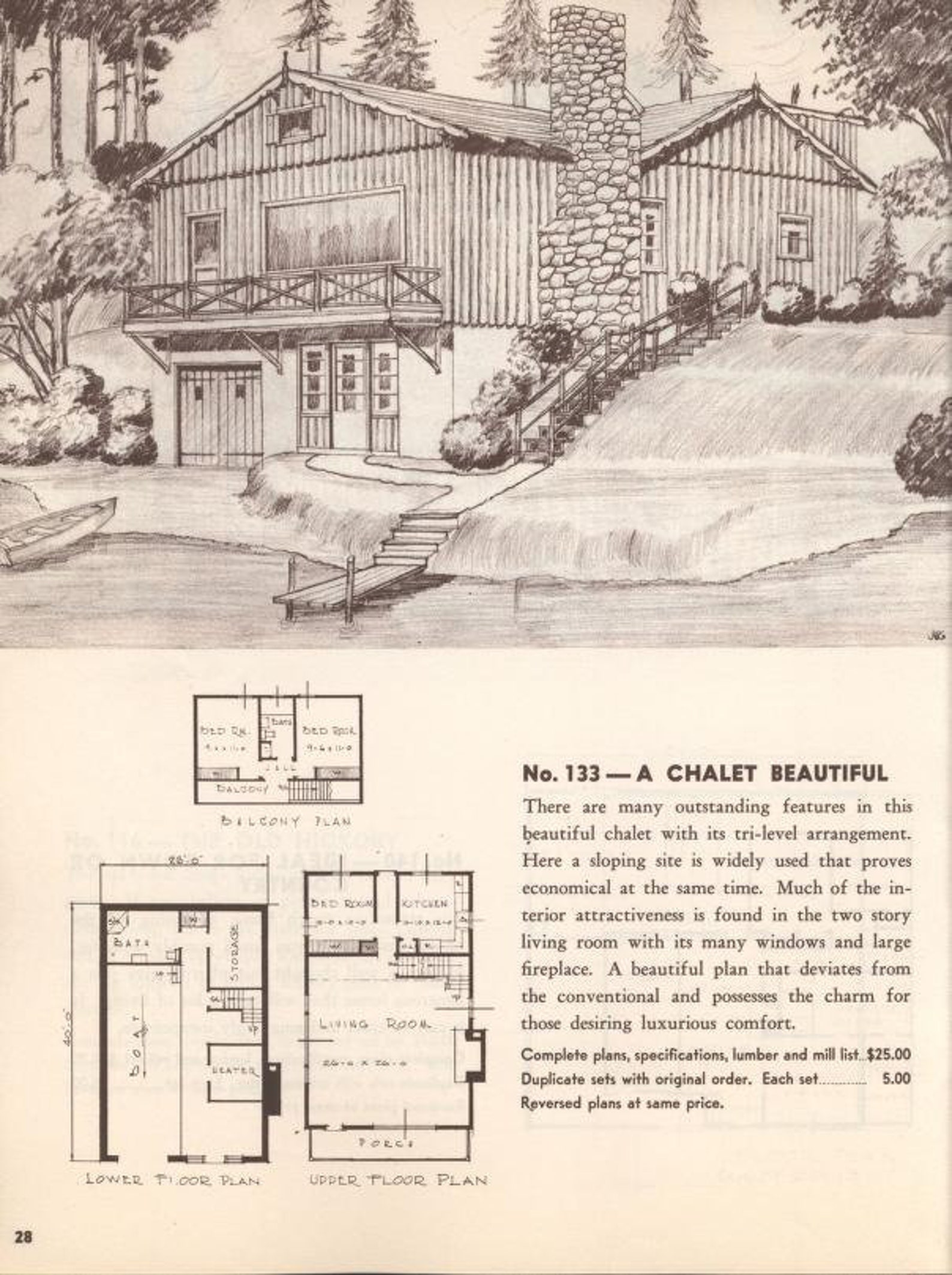 50 Vintage Log Cabin Floor Plans (downloadable PDF File for Phone ...