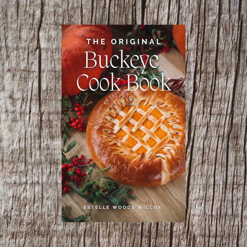Vintage Cookbook, the Original Buckeye Cook Book, by Estelle Wilcox (e ...