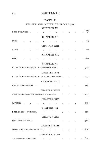 A Guide to Modern Cookery, by Auguste Escoffier (1907 Republication ...