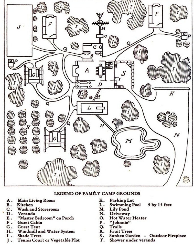 Vintage Log Cabin Designs, 7 Unique Floorplans (PDF File Downloadable ...