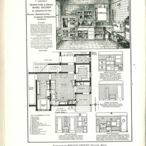 The Kitchen Plan Book (1920 Republication, E-book) (PDF Electronic File ...