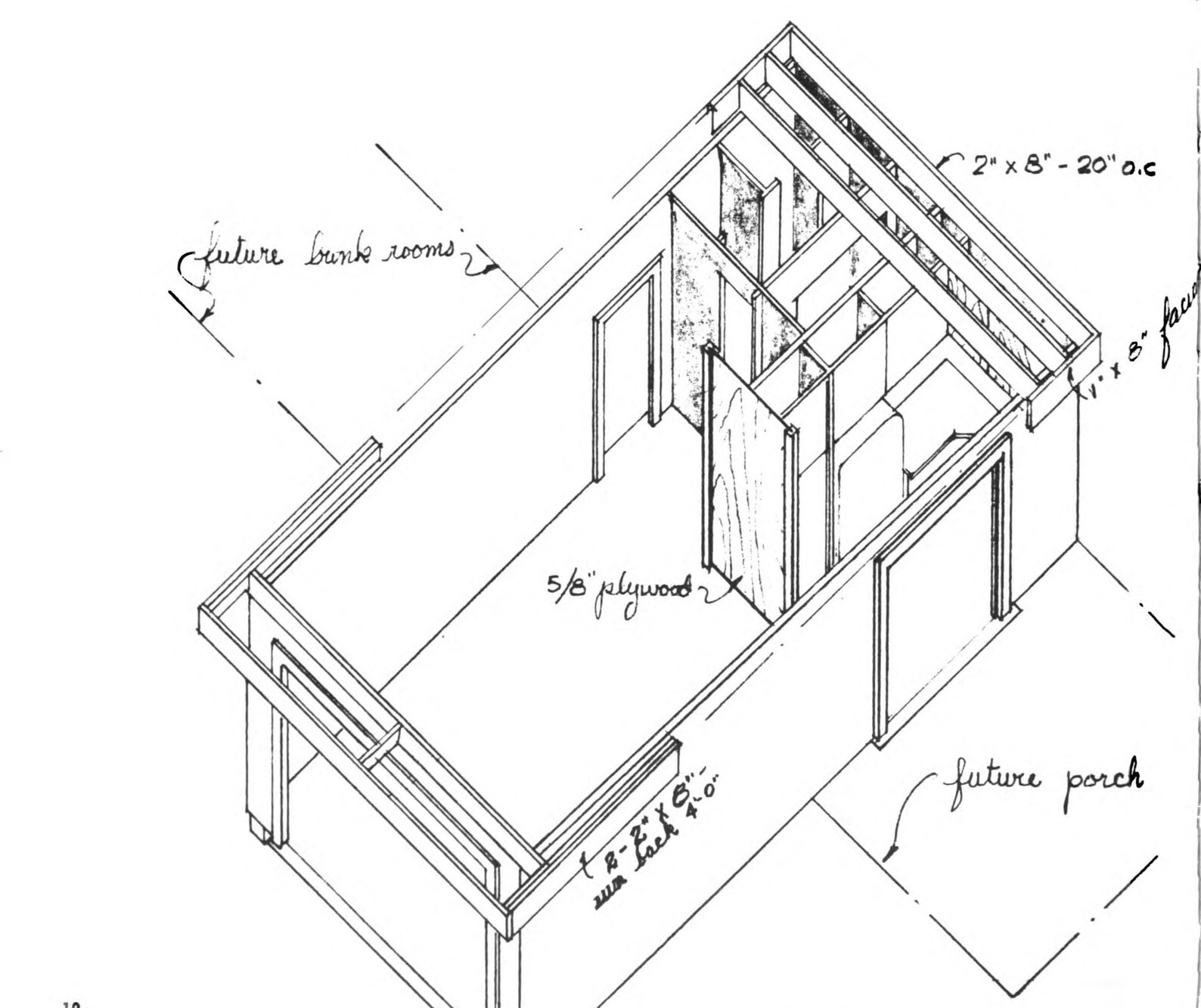 14'x28' Summer Cabin Plans & Blueprint (PDF File, 10pp. Blueprints ...