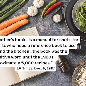 A Guide to Modern Cookery, by Auguste Escoffier (1907 Republication ...