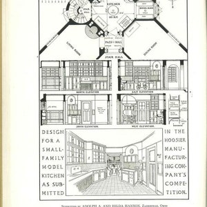 The Kitchen Plan Book (1920 Republication, E-book) (PDF Electronic File ...