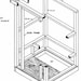 DIY Pit Privy Outhouse Plans (PDF, 1 Page Blueprint, From 1968 USDA ...