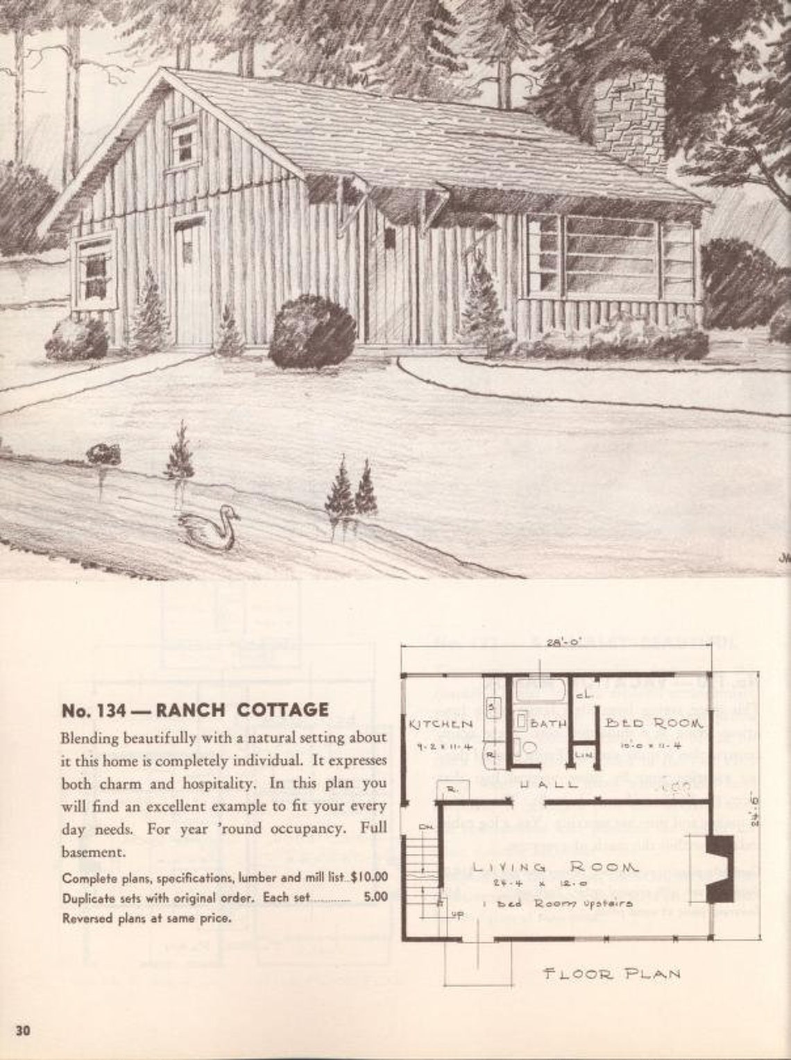50 Vintage Log Cabin Floor Plans (downloadable PDF File for Phone ...